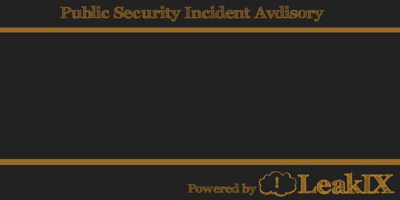 LeakIX - Megabyte.be - Veeam Backup & Replication Remote code execution